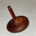Lot 3 Hand Turned Exotic Wood Spinning Top Toys Crafted Desk Fidget ...