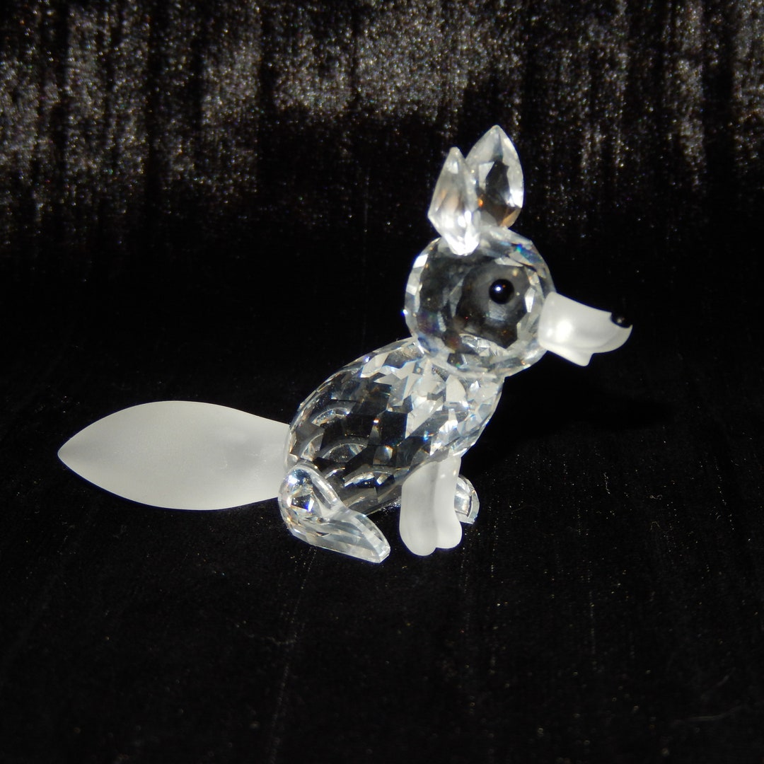 Retired SWAROVSKI Crystal Large FOX Woodland Animals 7629 013837 ...