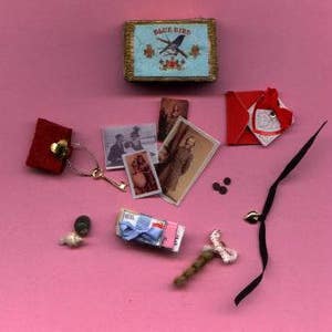 Good Girl Cigar Box Dollhouse Miniature - Etsy