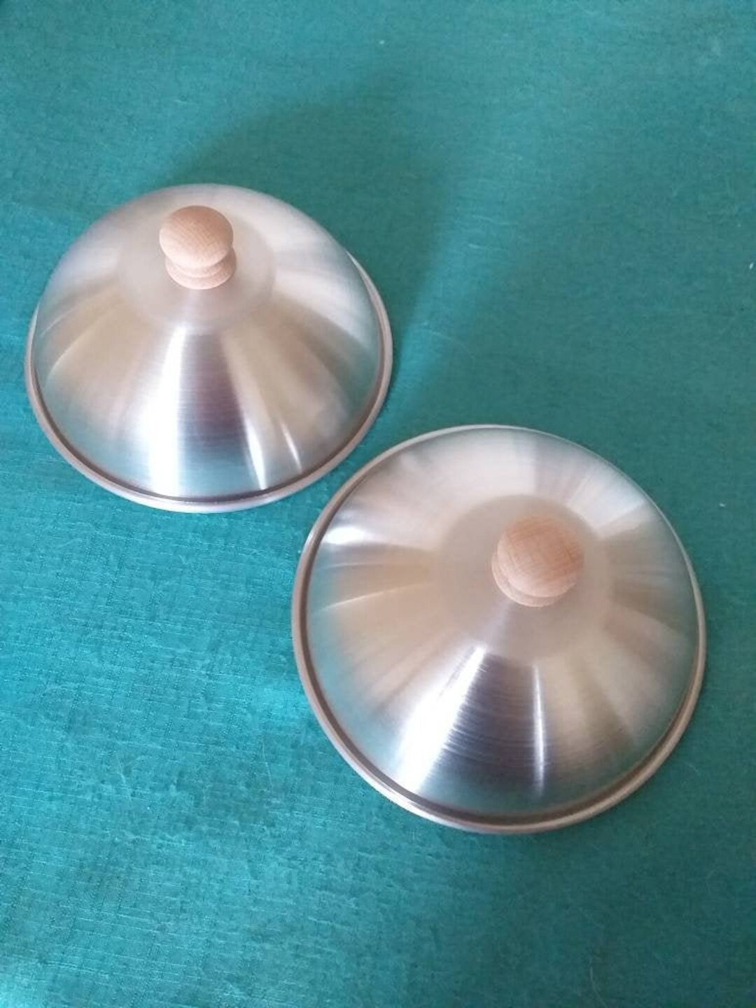 BBQ Burger Basting Lids Set of 2 Cheese Melting Dome Covers 5.5in - Etsy
