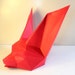 DIY Paper Kit Fox Head Handmade Paper Sculpture. - Etsy
