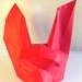 DIY Paper Kit Fox Head Handmade Paper Sculpture. - Etsy