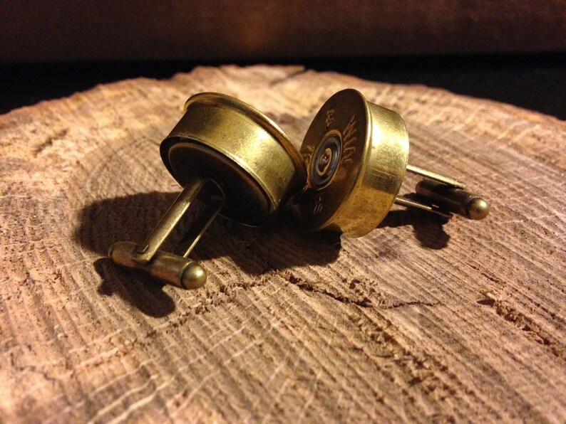 Father's Day 12 Gauge Shotgun Shell Cufflinks - Classy Ammo Cufflink ...