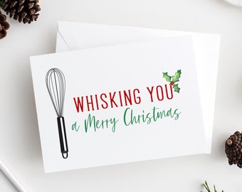 Christmas Chef Card - Etsy
