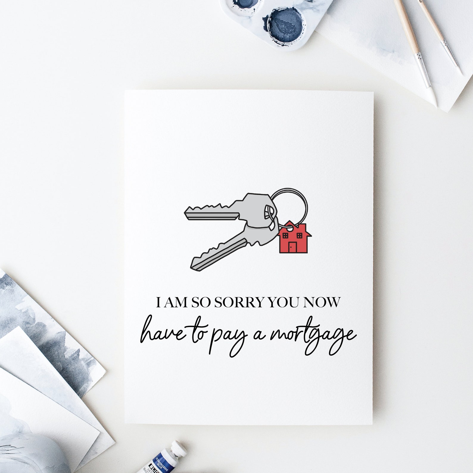 Moving Card - Funny Moving Card - New Homeowners - New House - Card for ...
