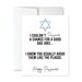 Funny Passover Card Dad Joke Dad Joke Card Jewish Card Card for Seder ...