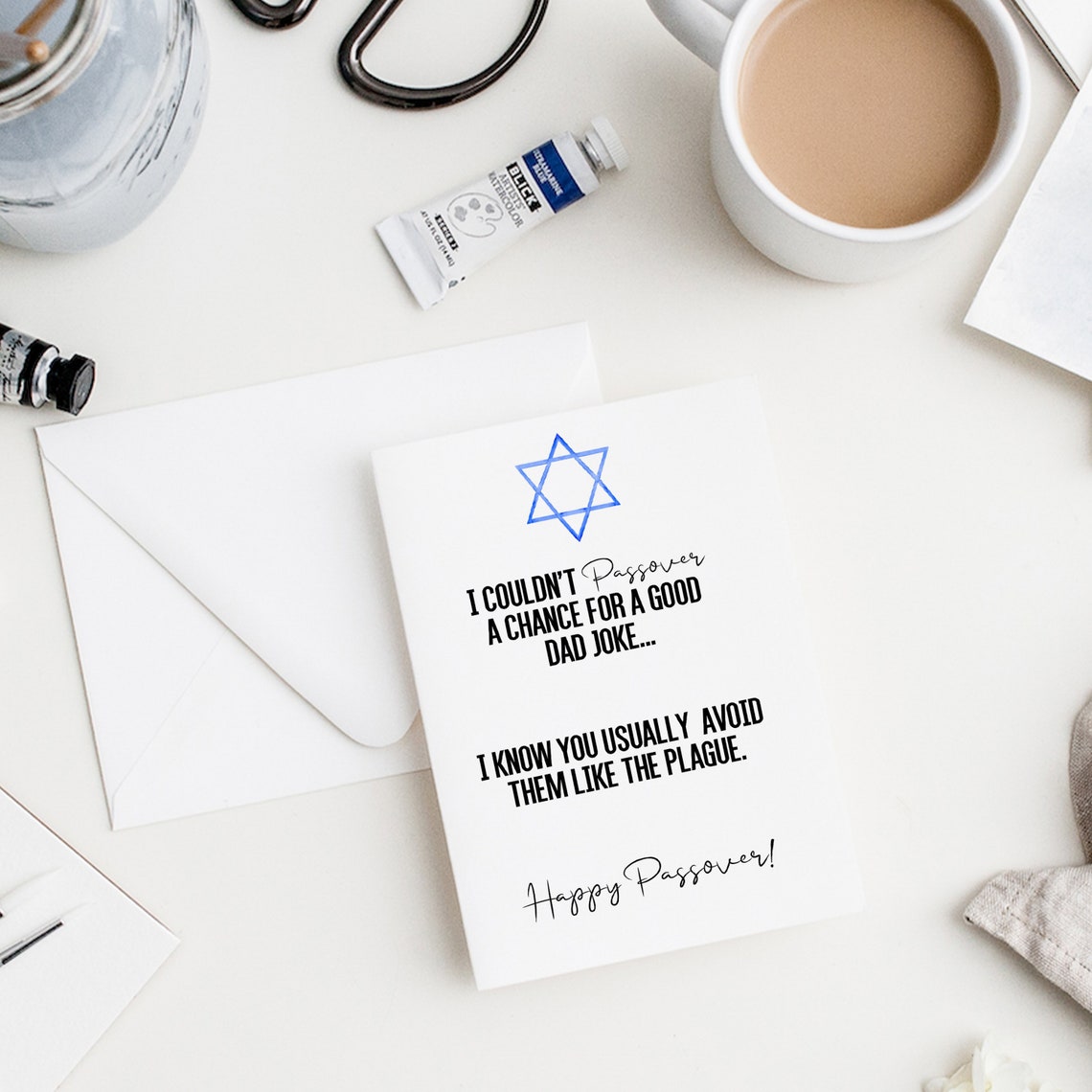 Funny Passover Card Dad Joke Dad Joke Card Jewish Card | Etsy