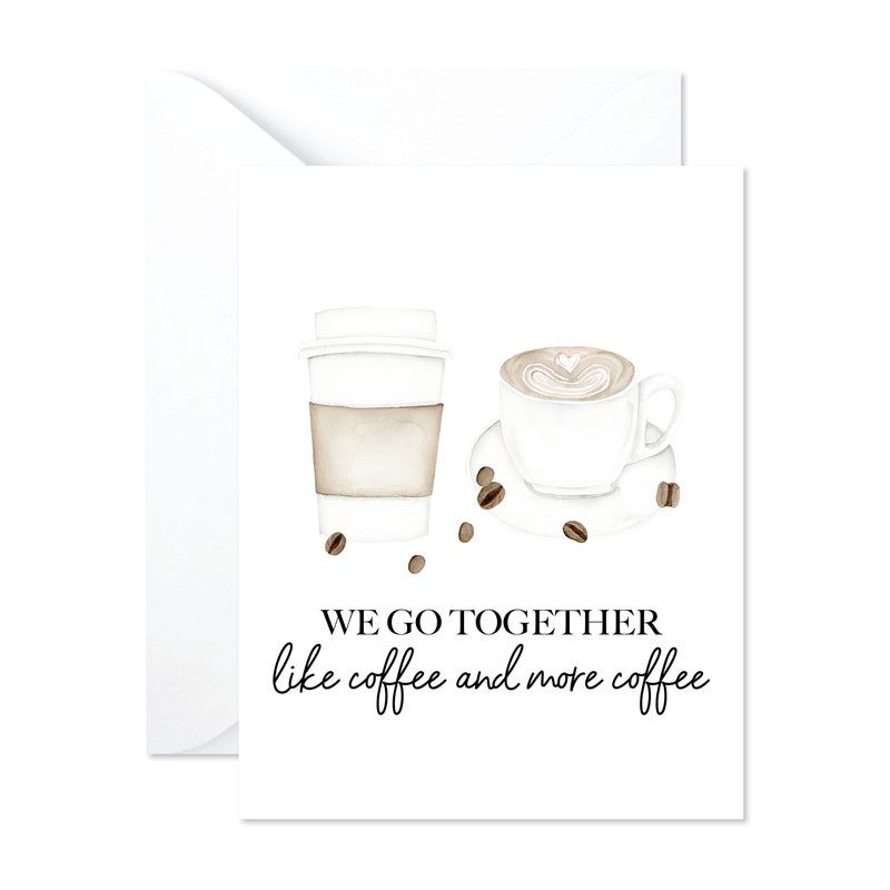 Coffee Cards - Etsy