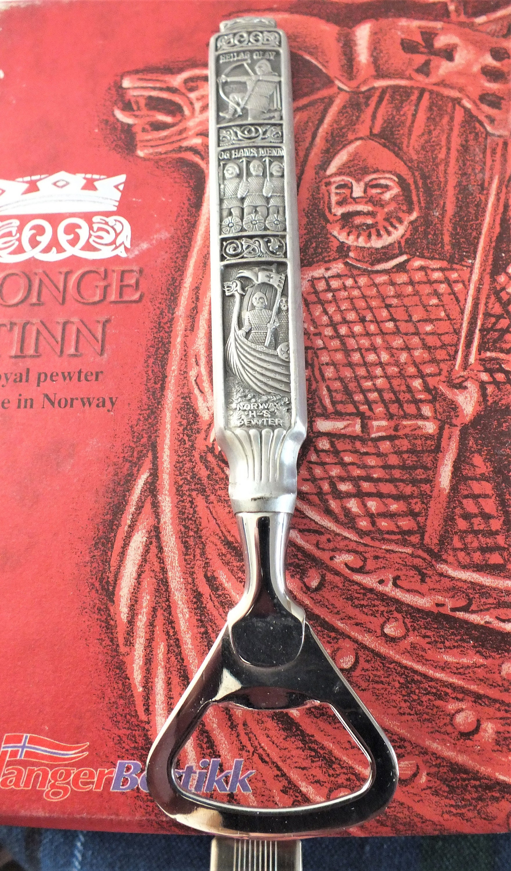 Vintage Konge Tinn Pewter Corkscrew and Bottle Opener Set by | Etsy