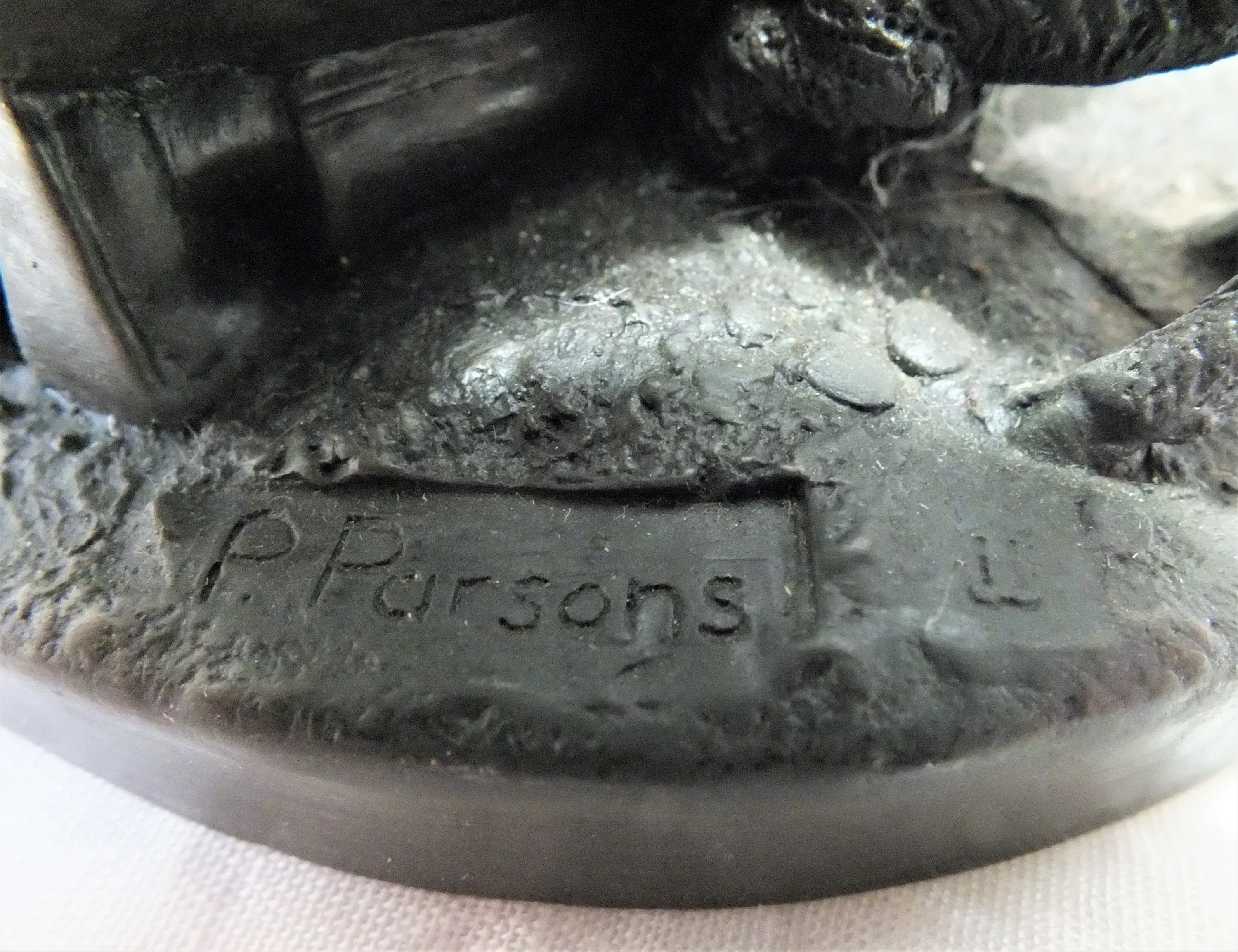 Heredities Figurine of a Shepherdess Feeding Lambs by Pauline Parsons ...