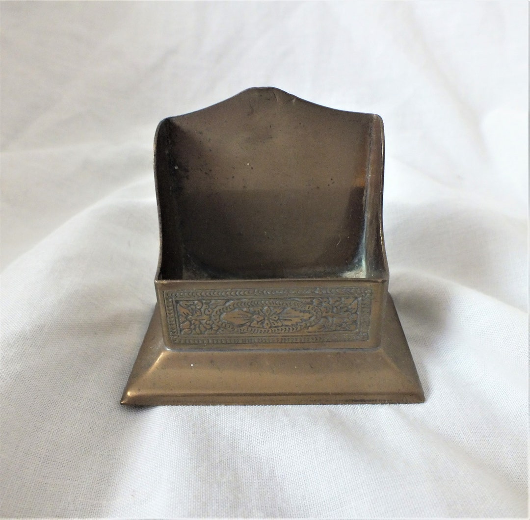 Vintage Brass Cigarette Packet Holder by kinco - Etsy