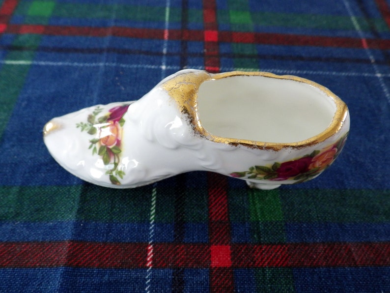 Royal Albert Old Country Roses Shoe | Etsy