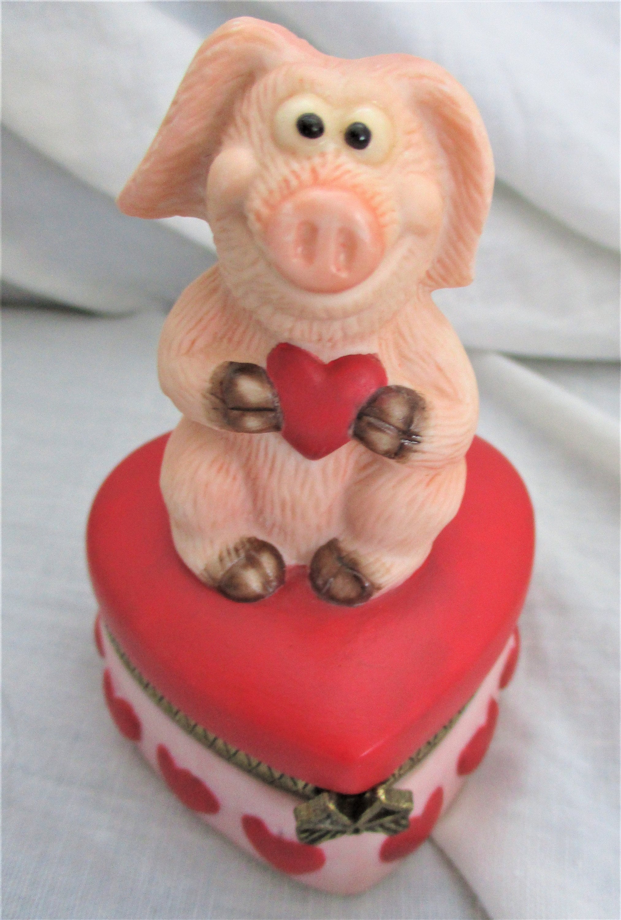 Handmade Piggin' heart Throb Trinket Box by David Corbridge - Etsy