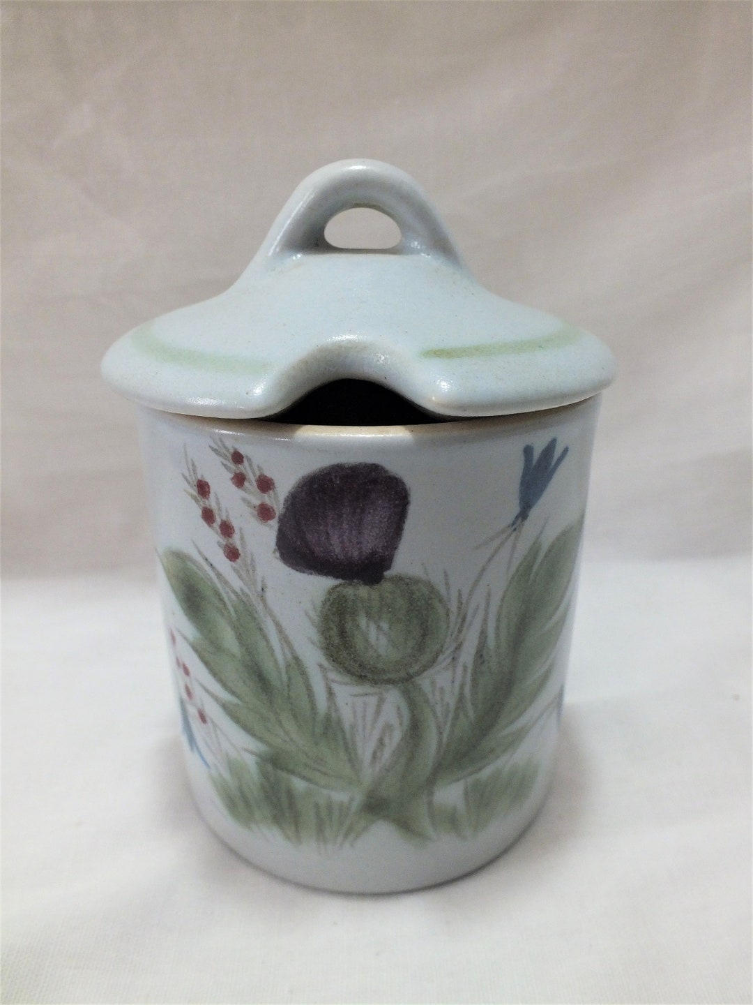 Vintage Buchan Stoneware Preserve in the Thistle Ware Design - Etsy