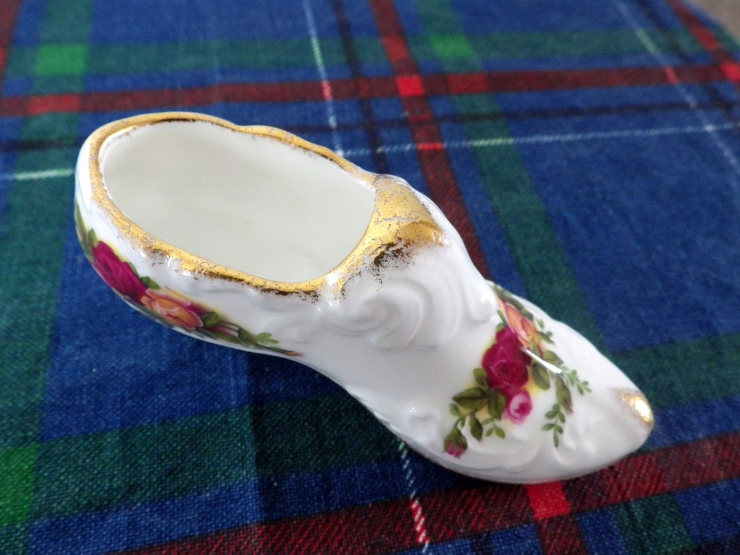 Royal Albert Old Country Roses Shoe - Etsy