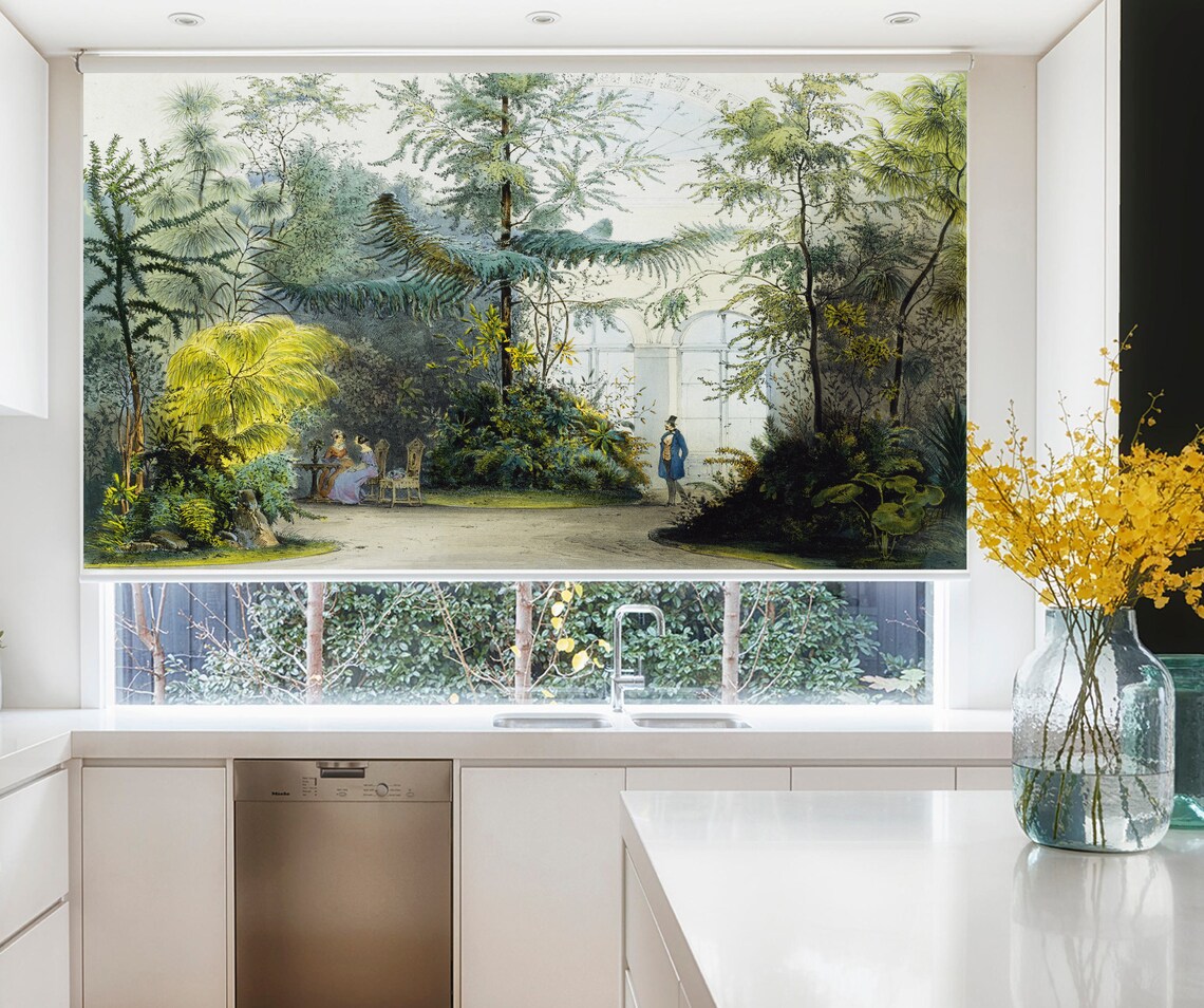 A Winter Garden in Vienna Custom Made Printed ART04 Window - Etsy