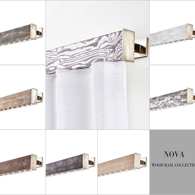Modern Curtain Rod - Etsy