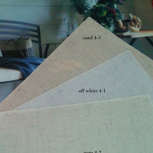 LINO - Extra Textured With Natural Linen Custom Made Opaque Shading ...