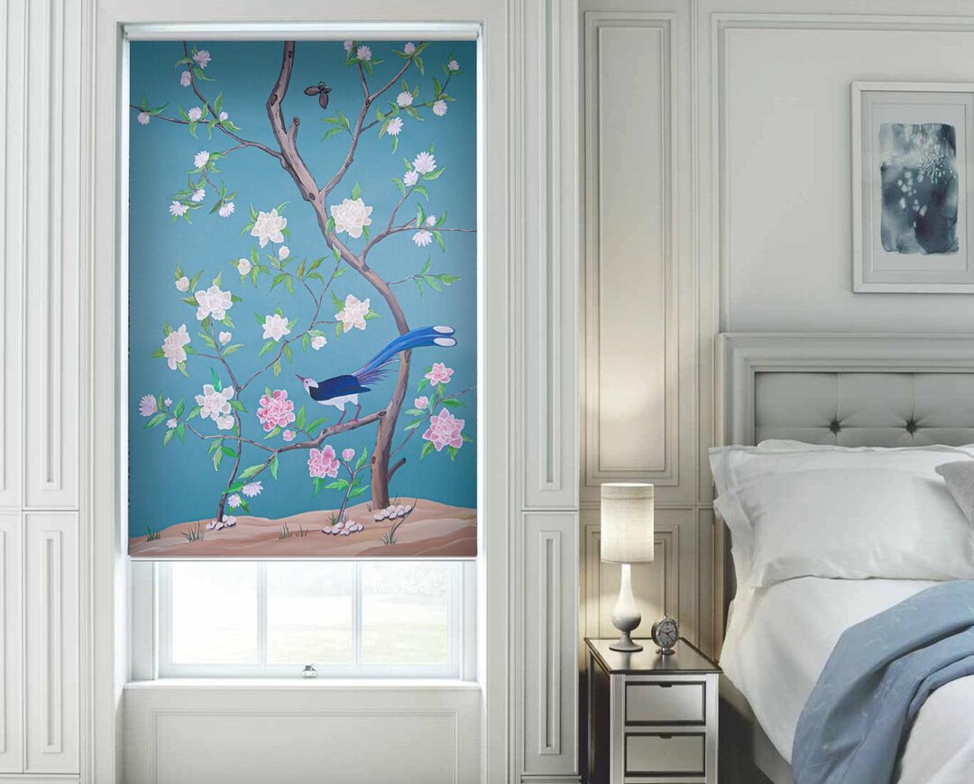 Classic Chinoiserie Hand Painted Chinese Art Work Custom Made (VNT57 ...