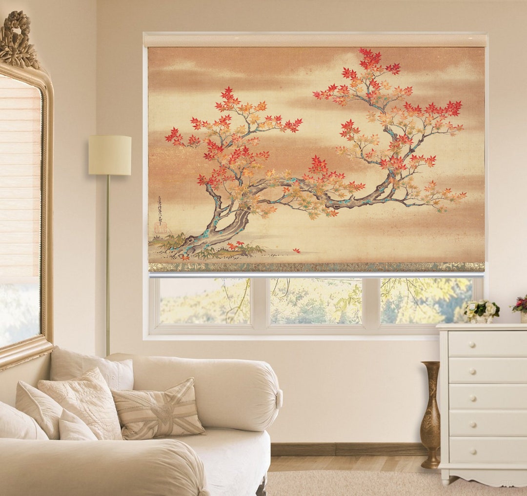 Maple Tree Fine Art Custom Made Printed Window Roller Blind (ETHN63 ...