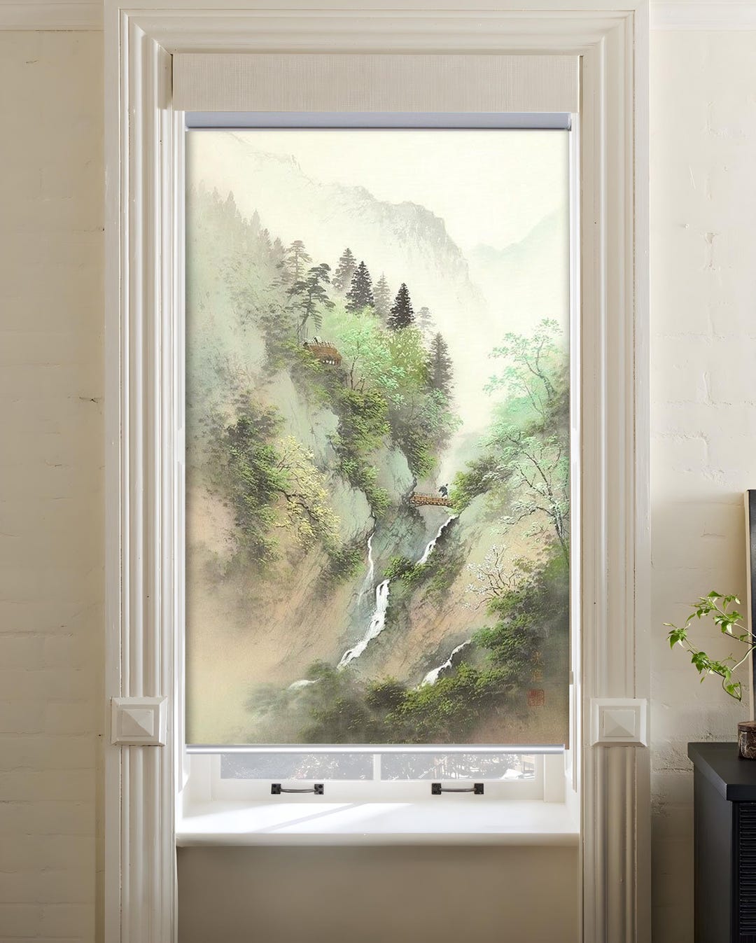 Japanese Woodblock Art Classic Landscape in 2 Versions Custom Made ...