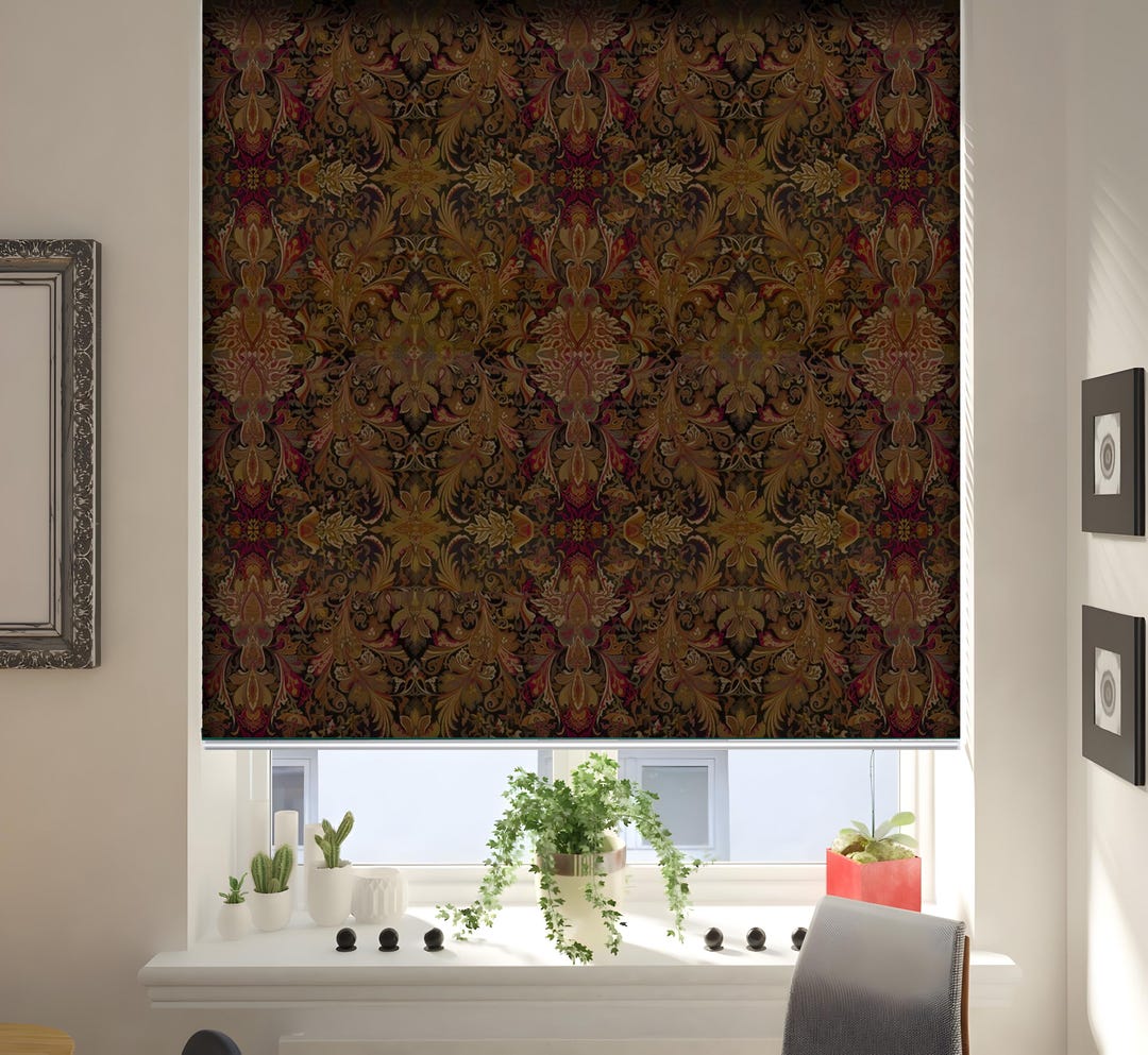Classic Damask Old Traditional Renaissance Patterned Design Custom Made ...