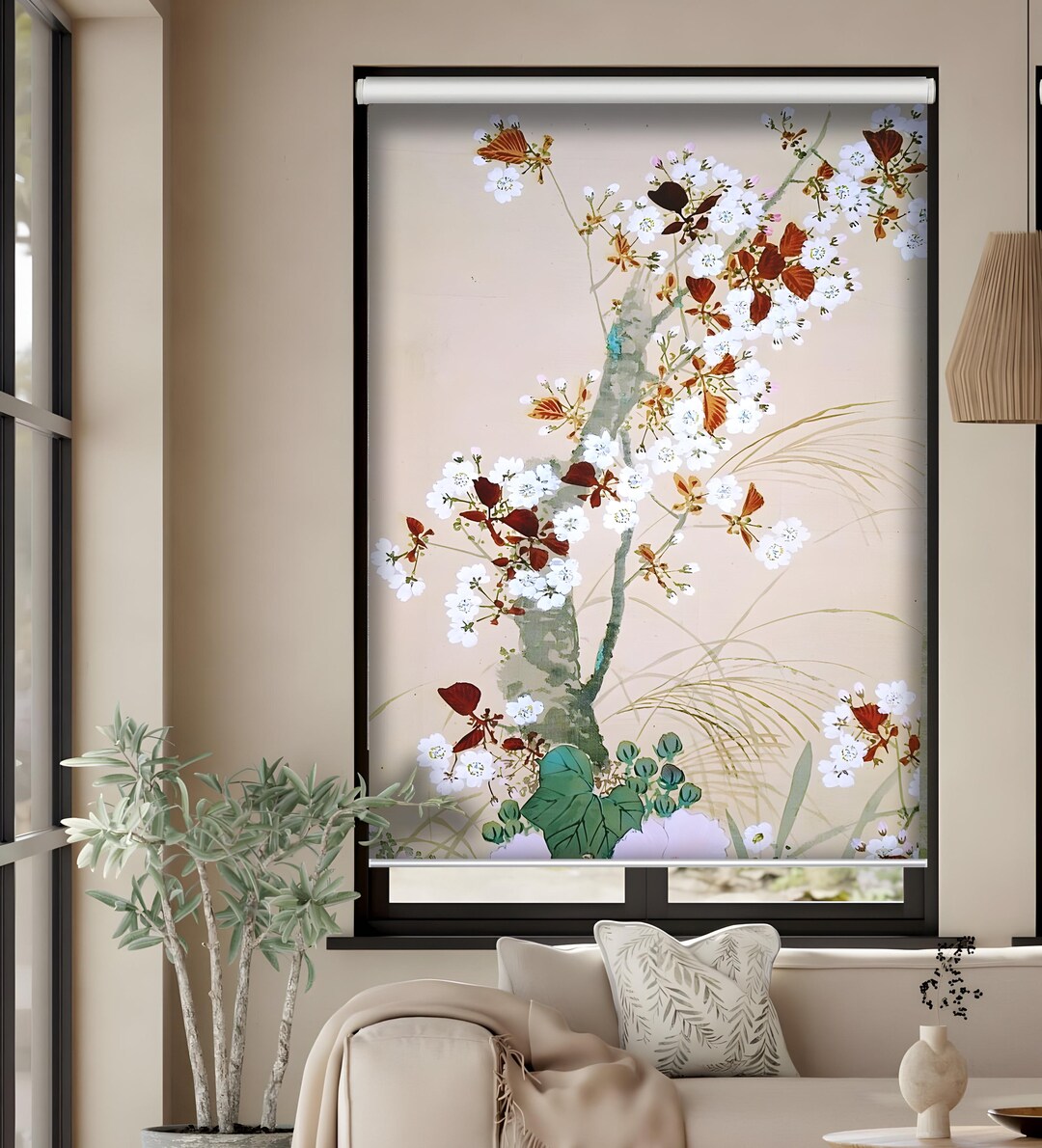 Vintage Painting Cherry Blossoms (sakura) Custom Made Printed (ART665 ...