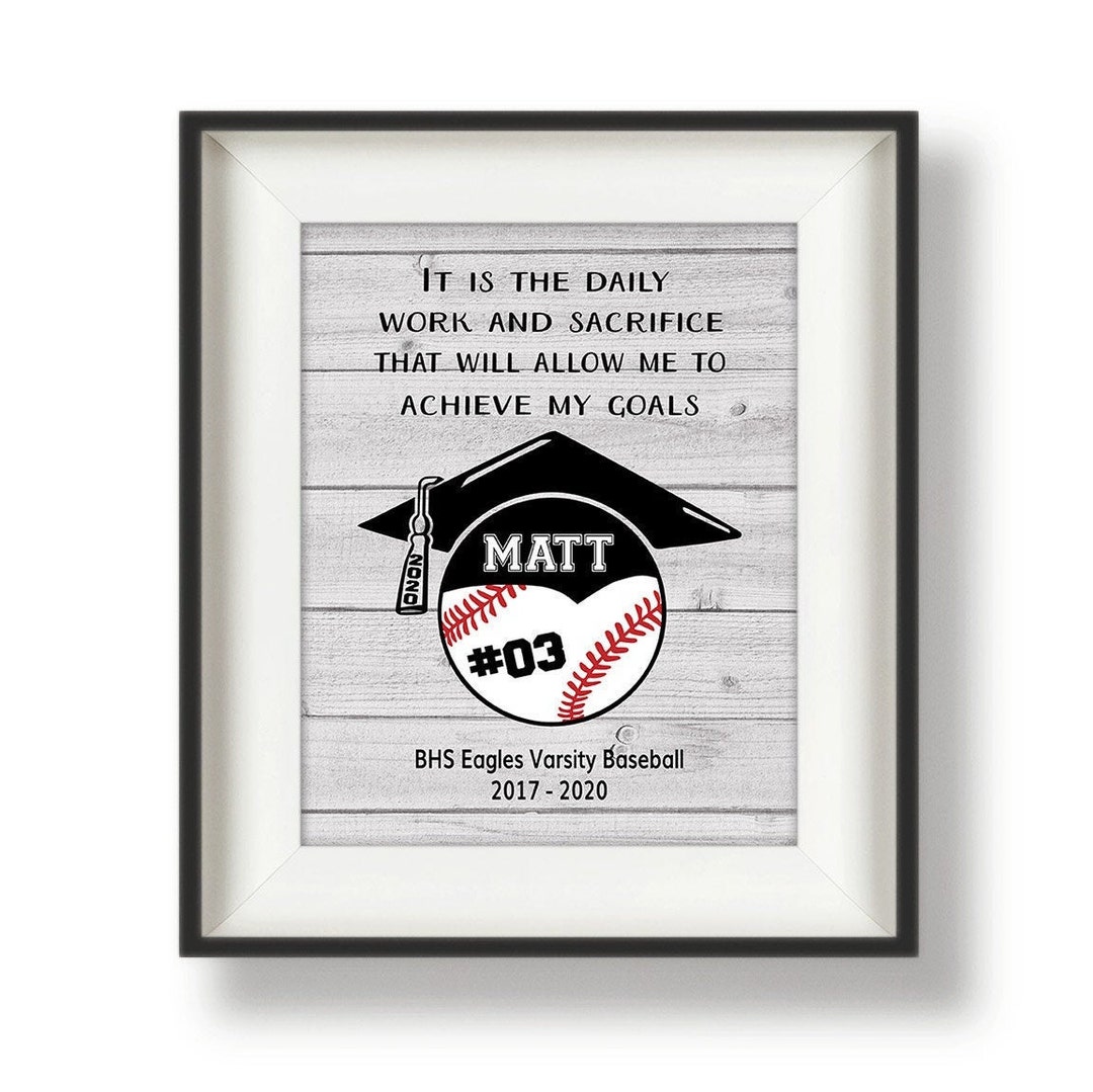 Baseball Team Gifts - Personalized Senior Gifts - Baseball Senior Gift ...