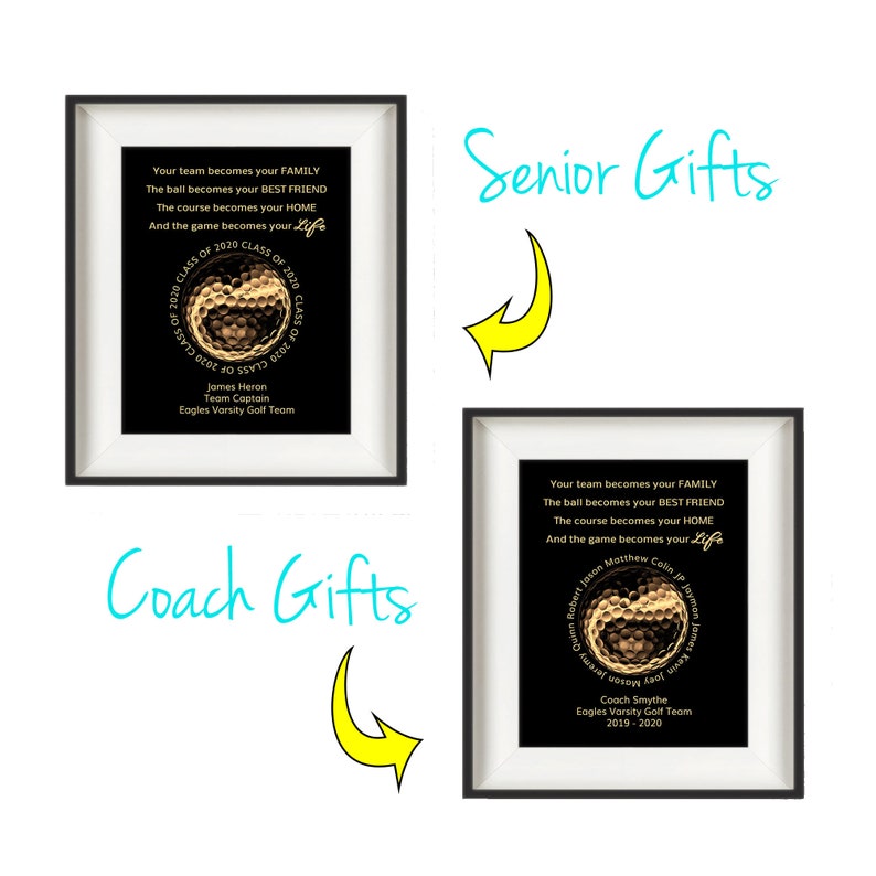 Personalized Golf Gifts Golf Coach Gift Ideas Golf Team | Etsy