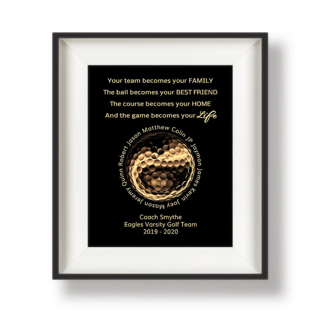 Personalized Golf Gifts - Golf Coach Gift Ideas - Golf Team Gifts ...