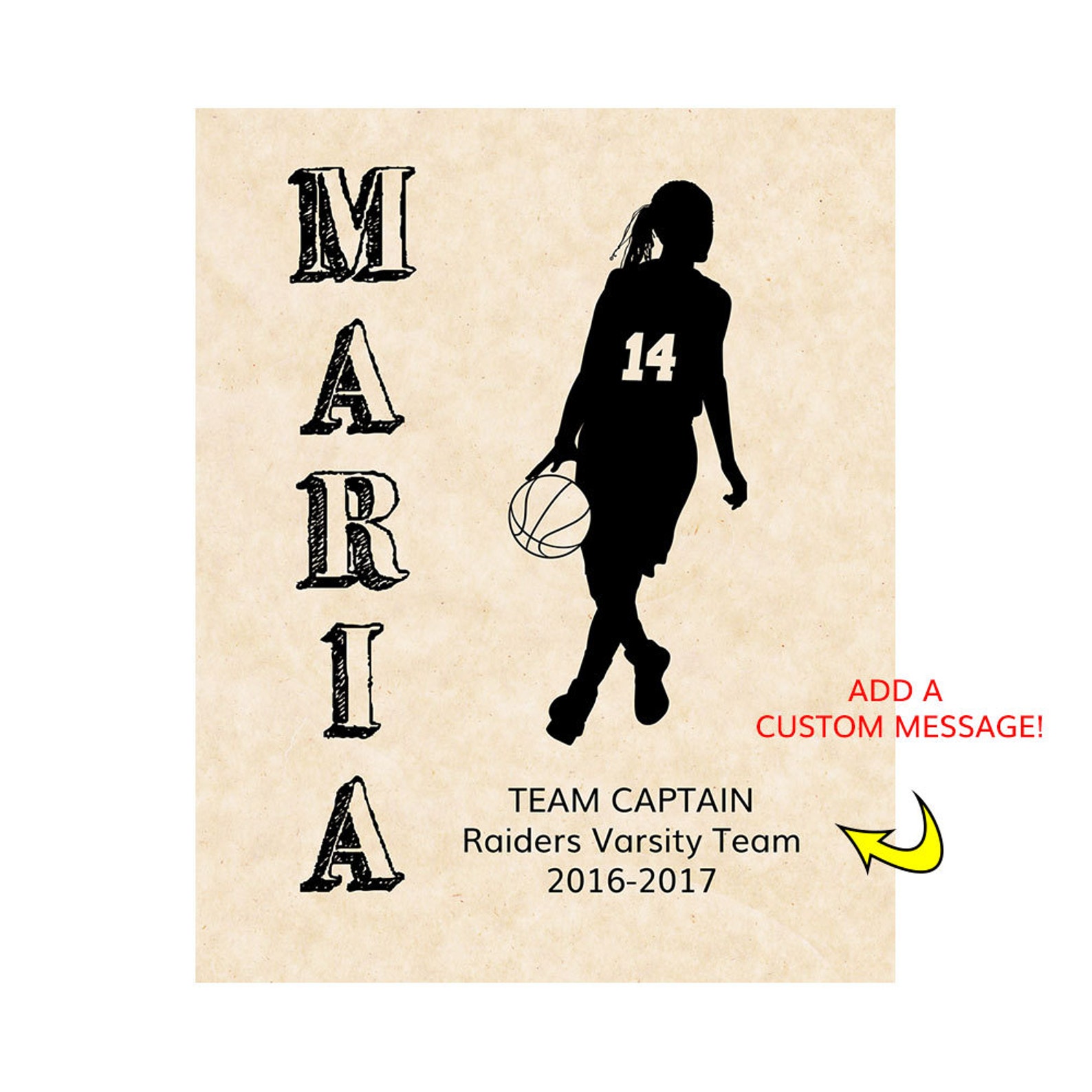 Girls Basketball Gifts Team Captain Gift Graduation Gift - Etsy