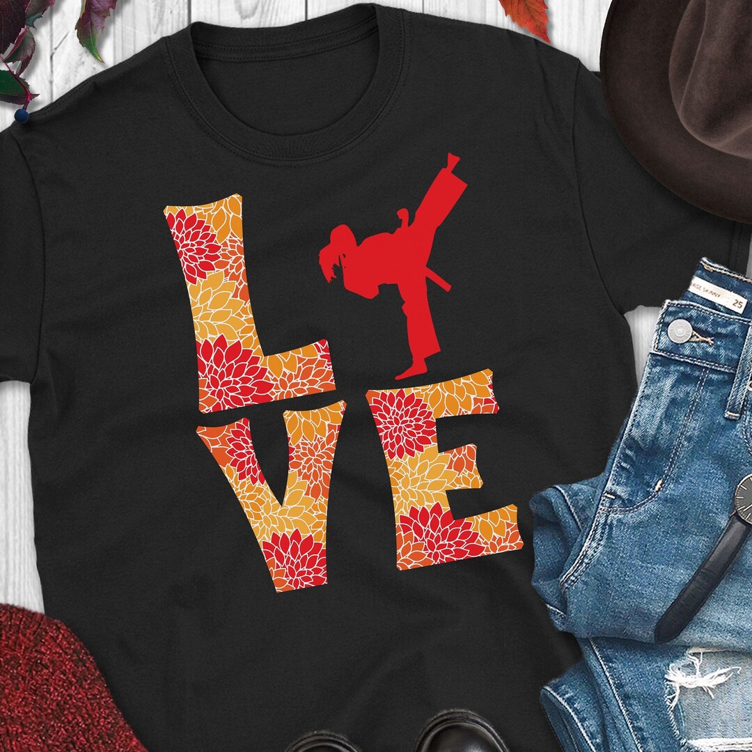 Karate Gifts for Girls, Karate Girl Shirt, Karate Tshirt, Karate Gift ...