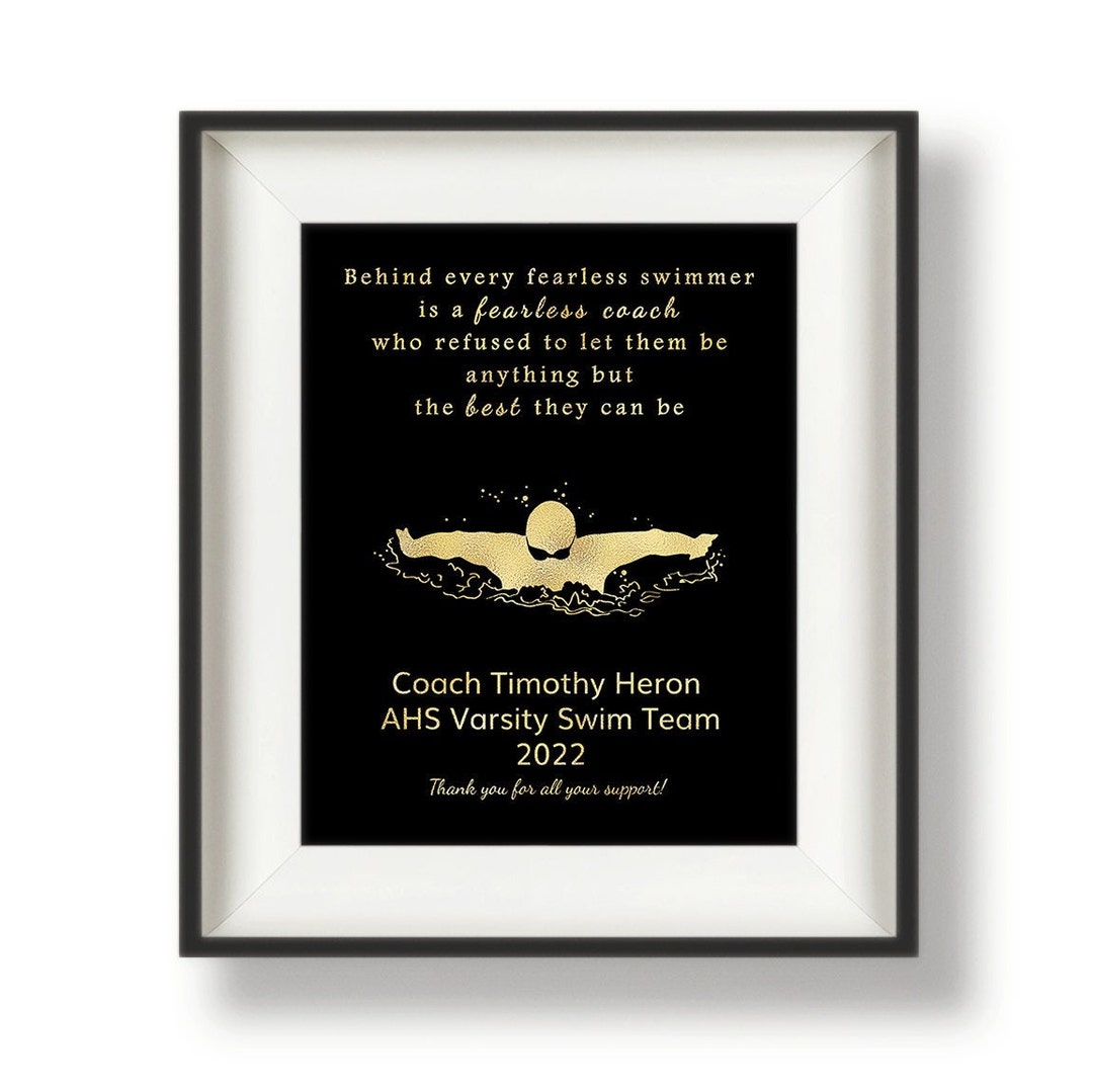Swim Coach Gift, Gifts for Swim Coaches, Swim Coach Gift Ideas ...