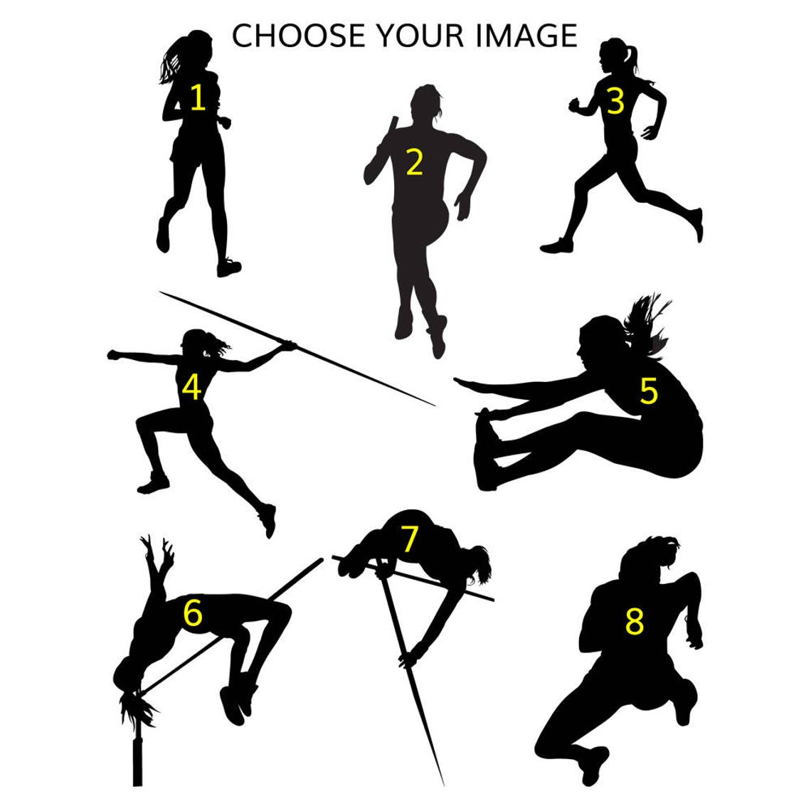 Track and Field Gifts for Girls Personalized Track Senior | Etsy