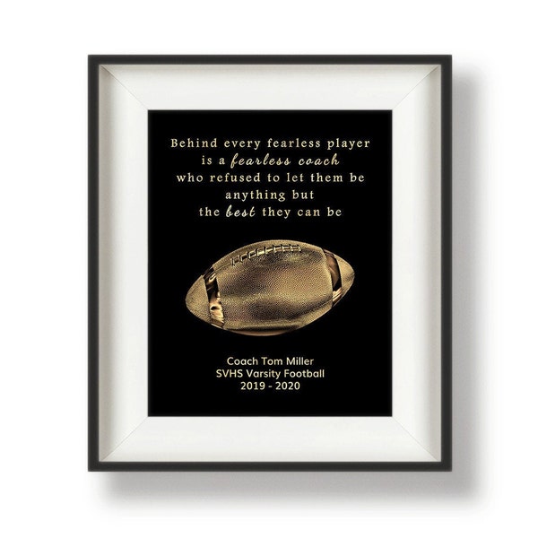Personalized Football Coaches Gift - 60+ Gift Ideas for 2024