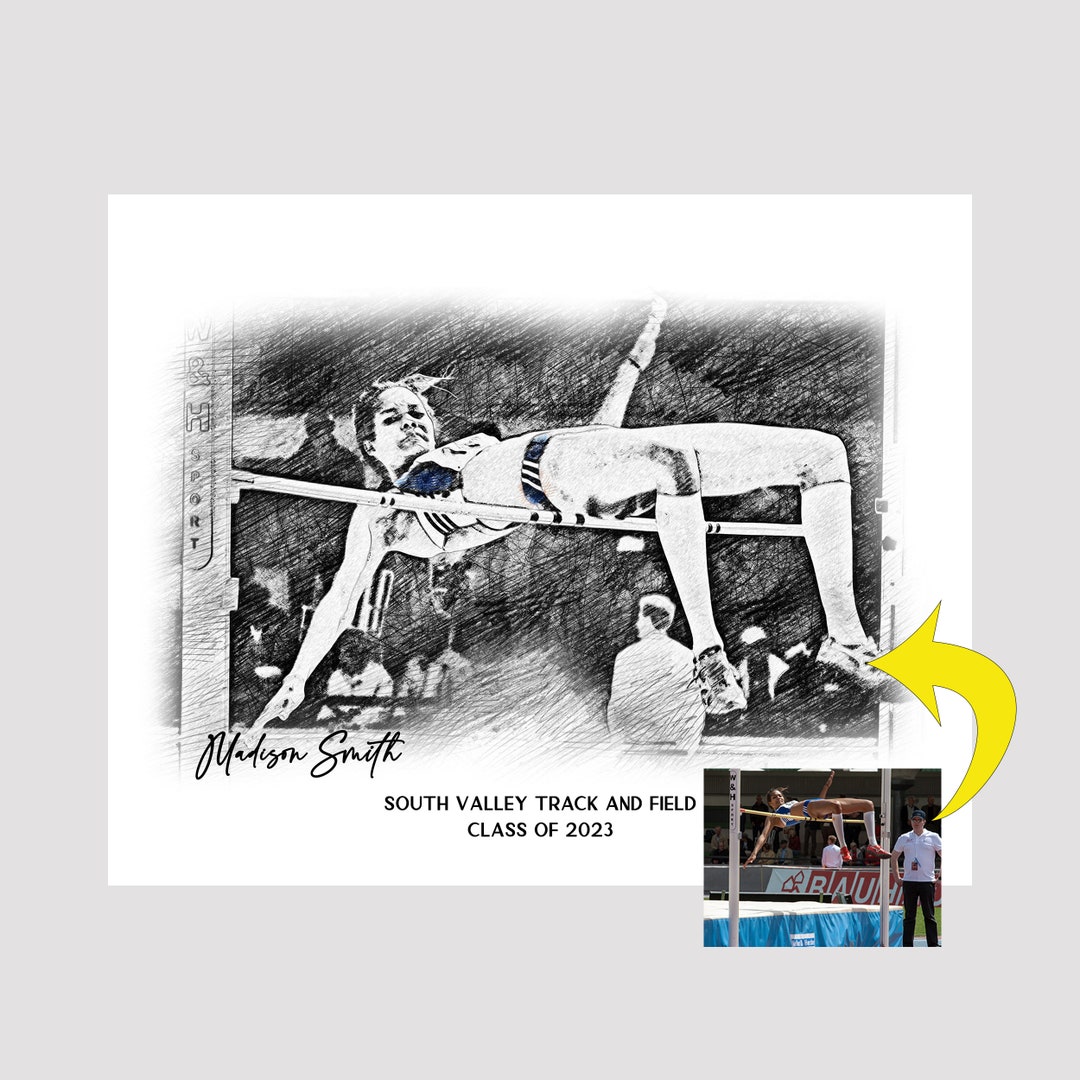 Track Senior Gifts, High Jump Track Coach Gift, Cross Country Senior ...