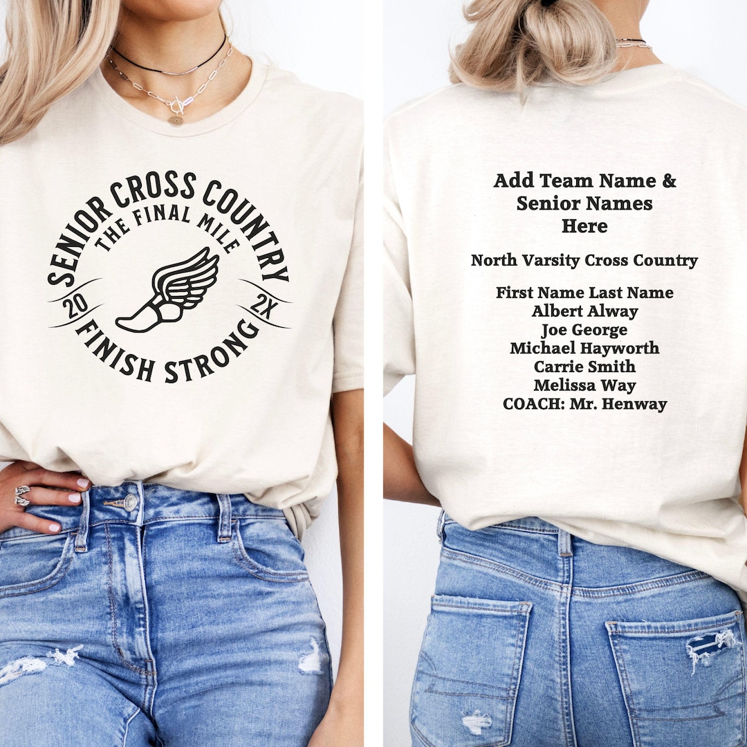 Personalized Cross Country Senior Night Gifts 2026, the Final Mile ...