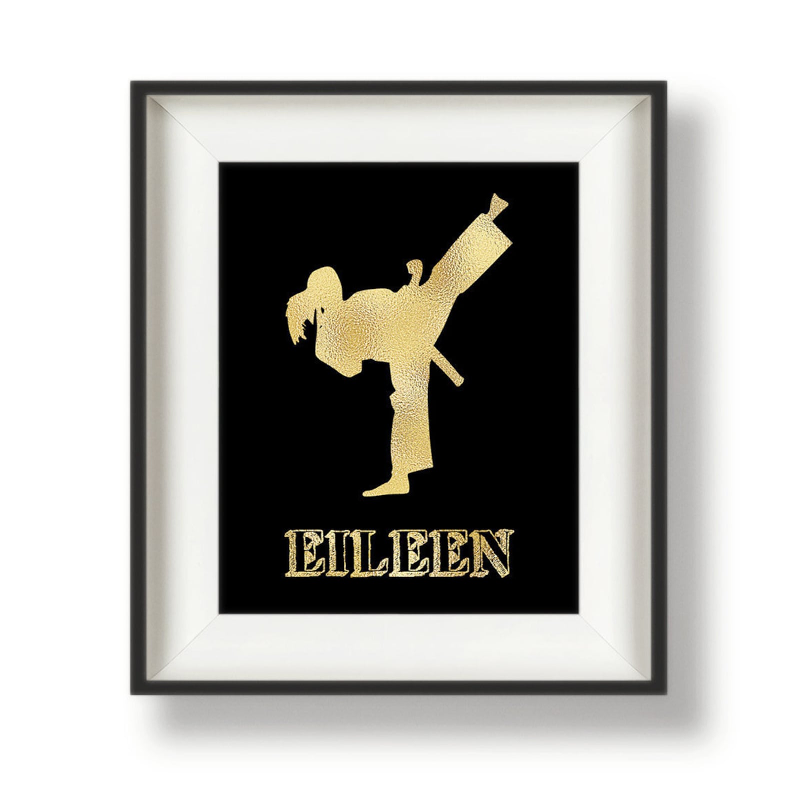 Personalized Karate Gift Karate Girl Karate Gifts for Kids Karate Print ...