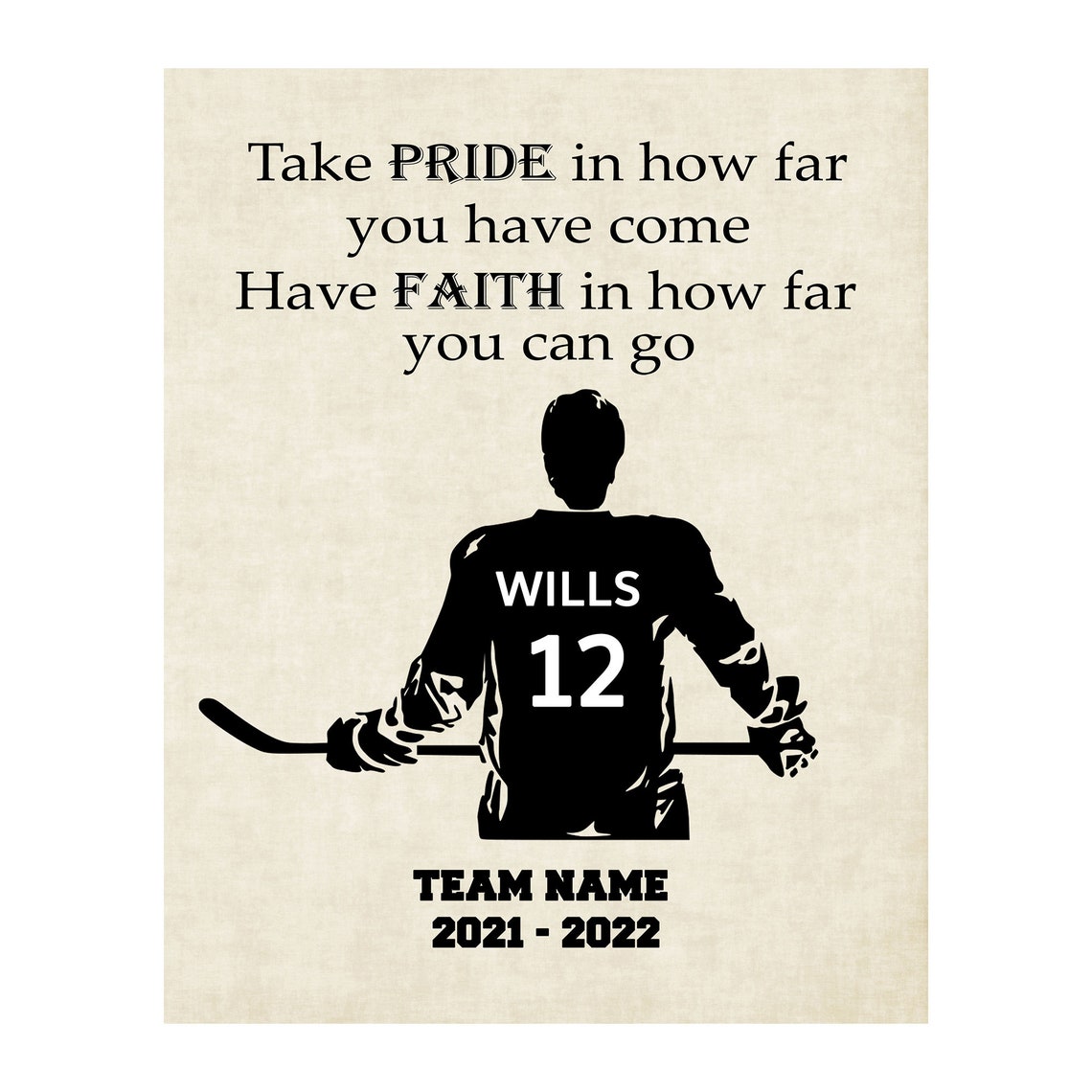 Senior Night Ice Hockey Gifts Girl Hockey Gifts Gift for - Etsy