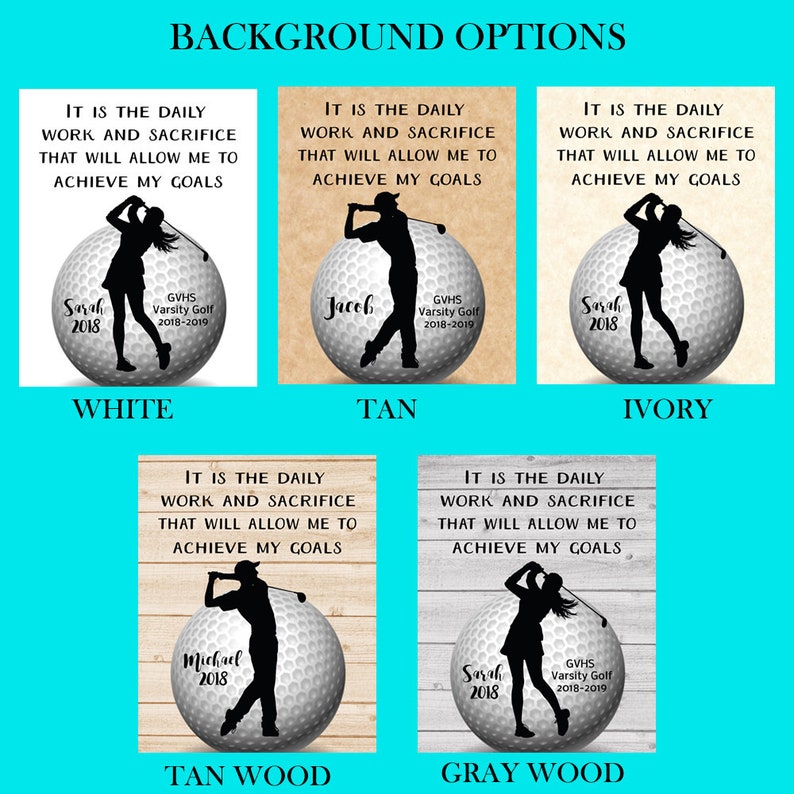 Golf Team Gift Golf Gifts for Men Golf Gifts for Women | Etsy