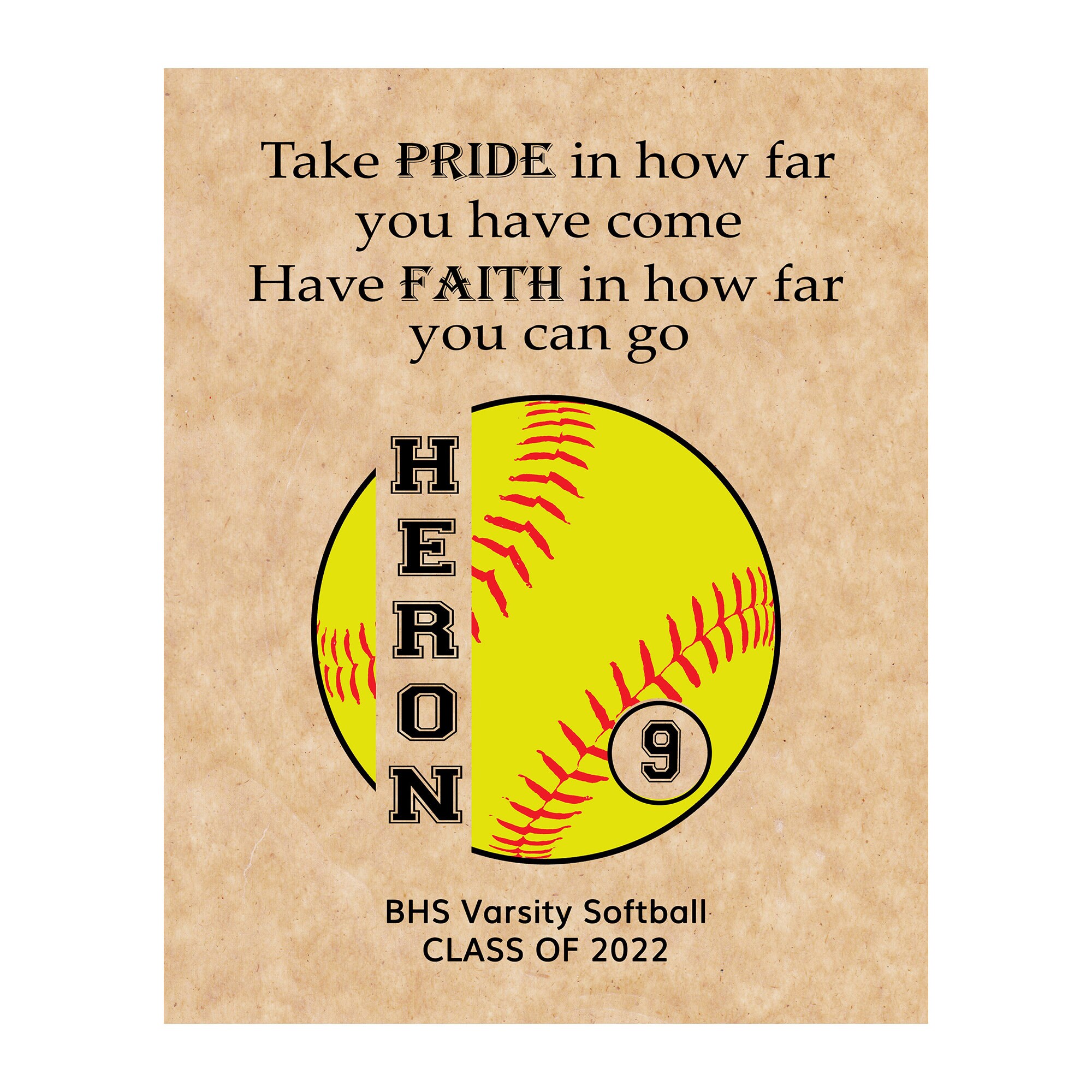Senior Night Saying