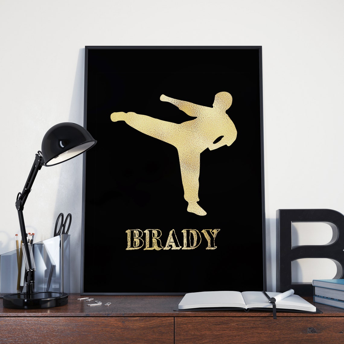 Regalo de Karate Personalizado Karate Girl Regalos de - Etsy España