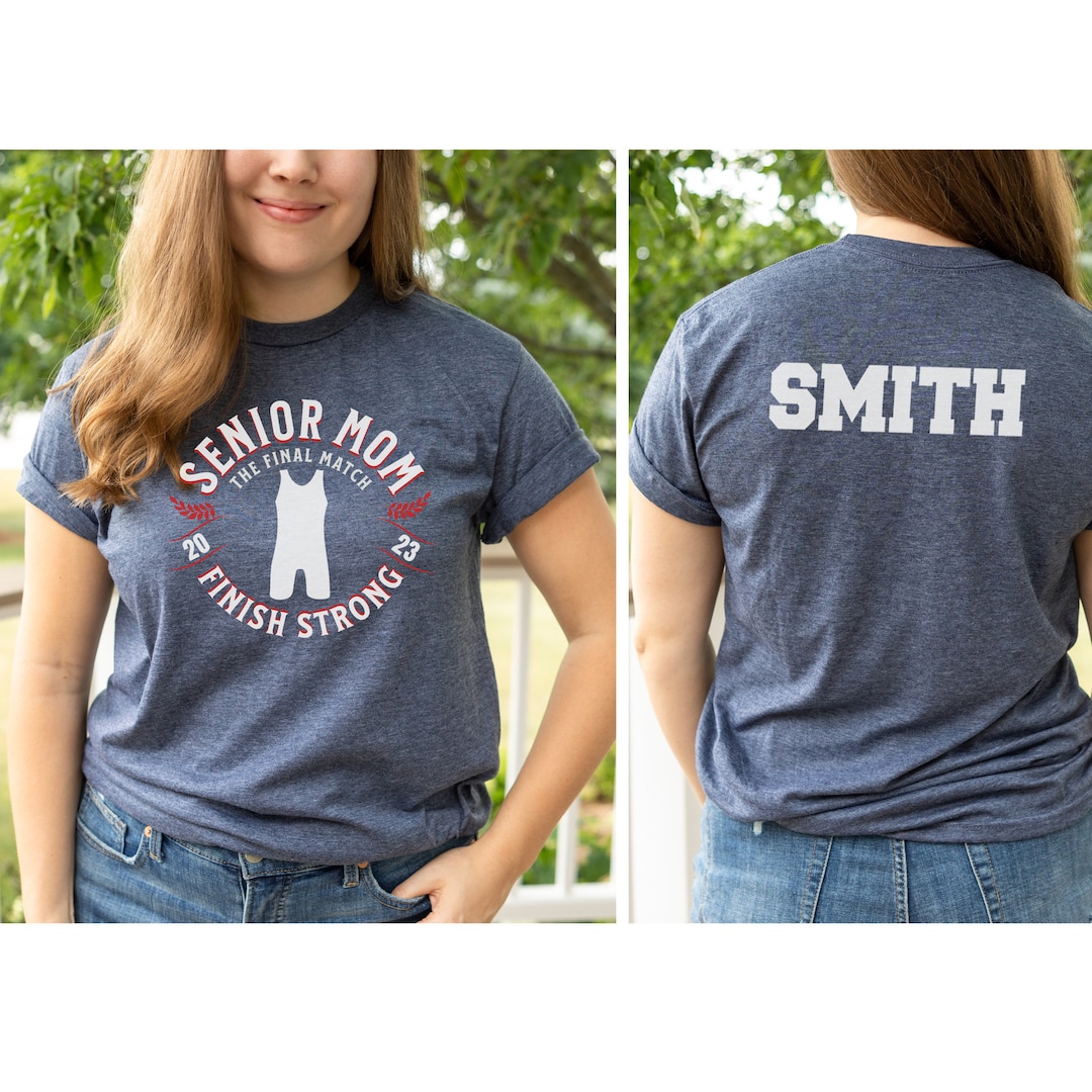 Personalized Senior Wrestling Mom Shirt 2026, Wrestling Senior Night ...