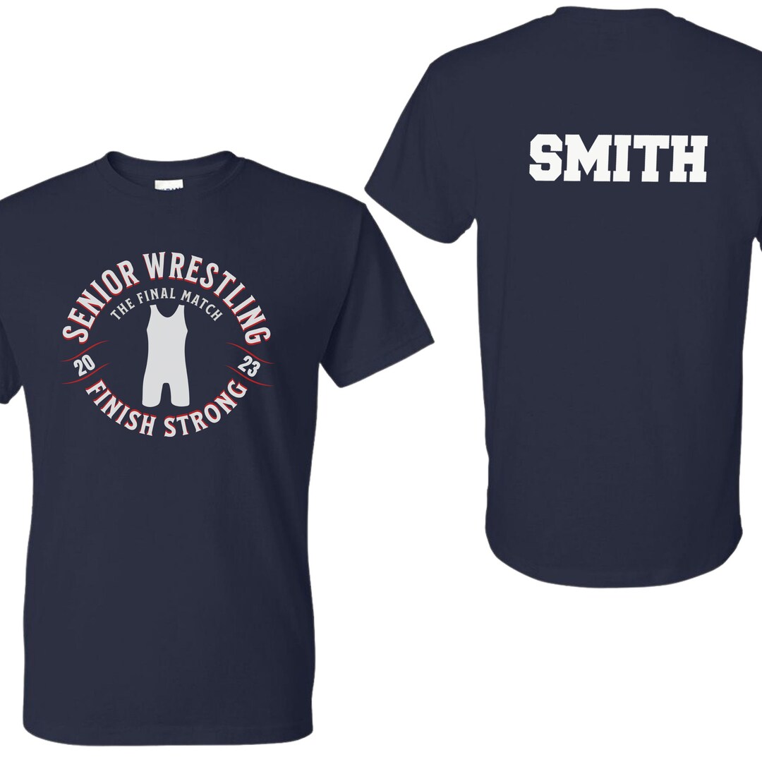 2026 Personalized Wrestling Senior Night Shirts, Wrestling Senior ...