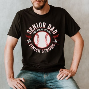 2025 Baseball Senior Dad Shirt, Year Changed Annually, Dad Baseball ...