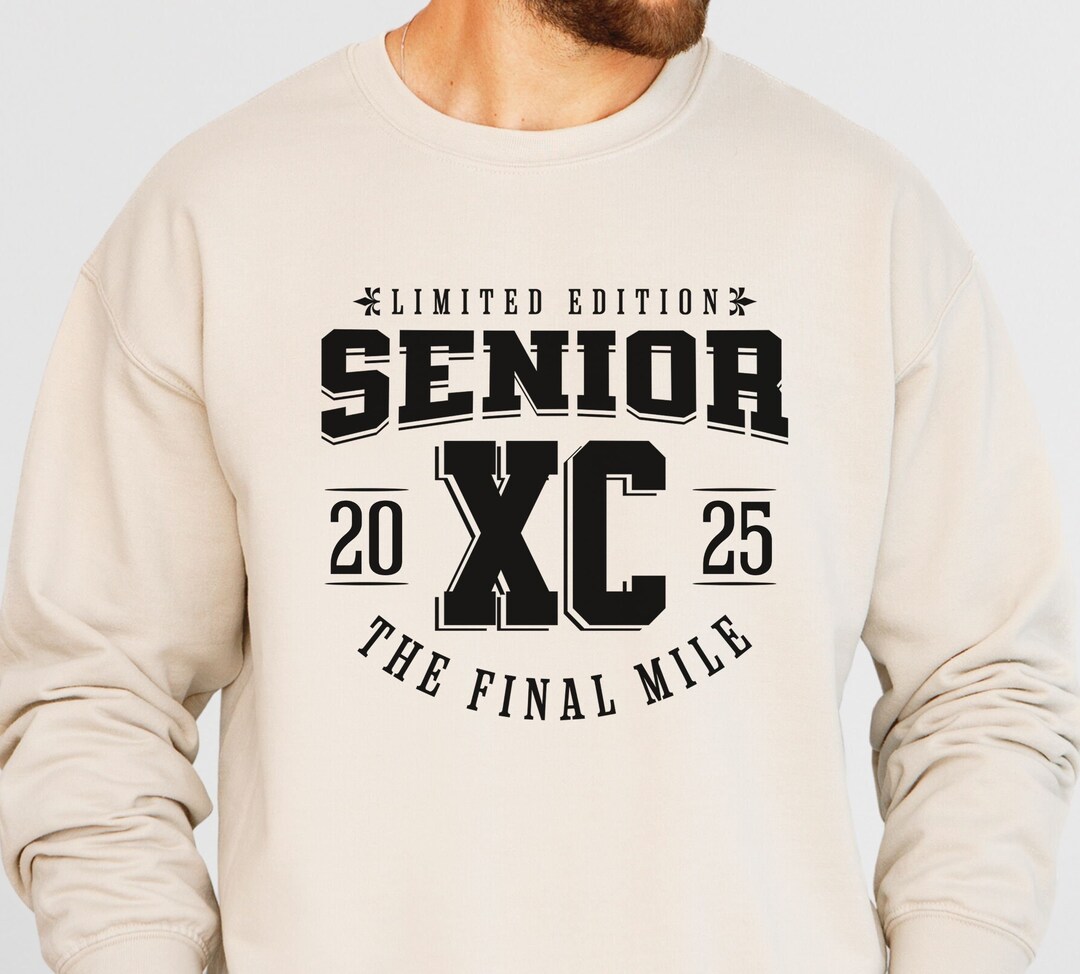 2025 Cross Country Senior Night Sweatshirt, the Final Mile, Senior ...
