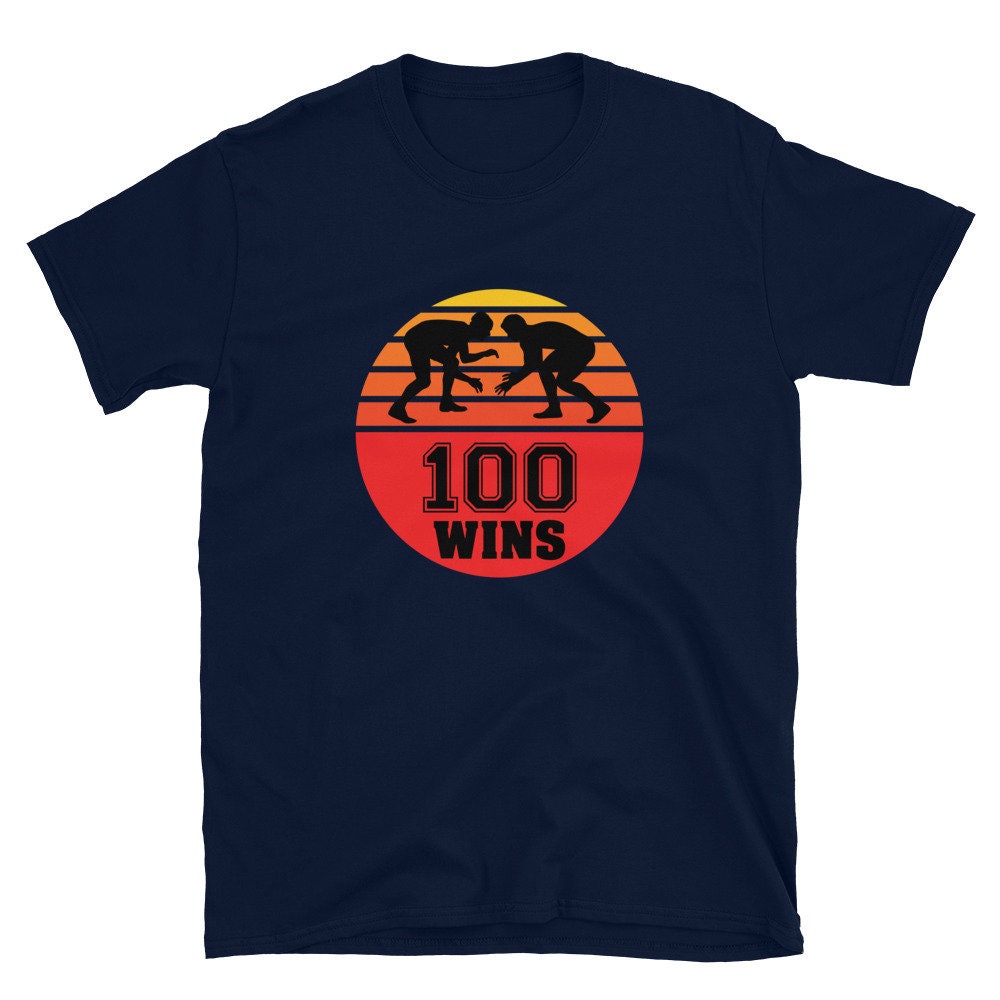 Wrestling Gift 100 Wins Wrestling Shirts Wrestler Gift | Etsy