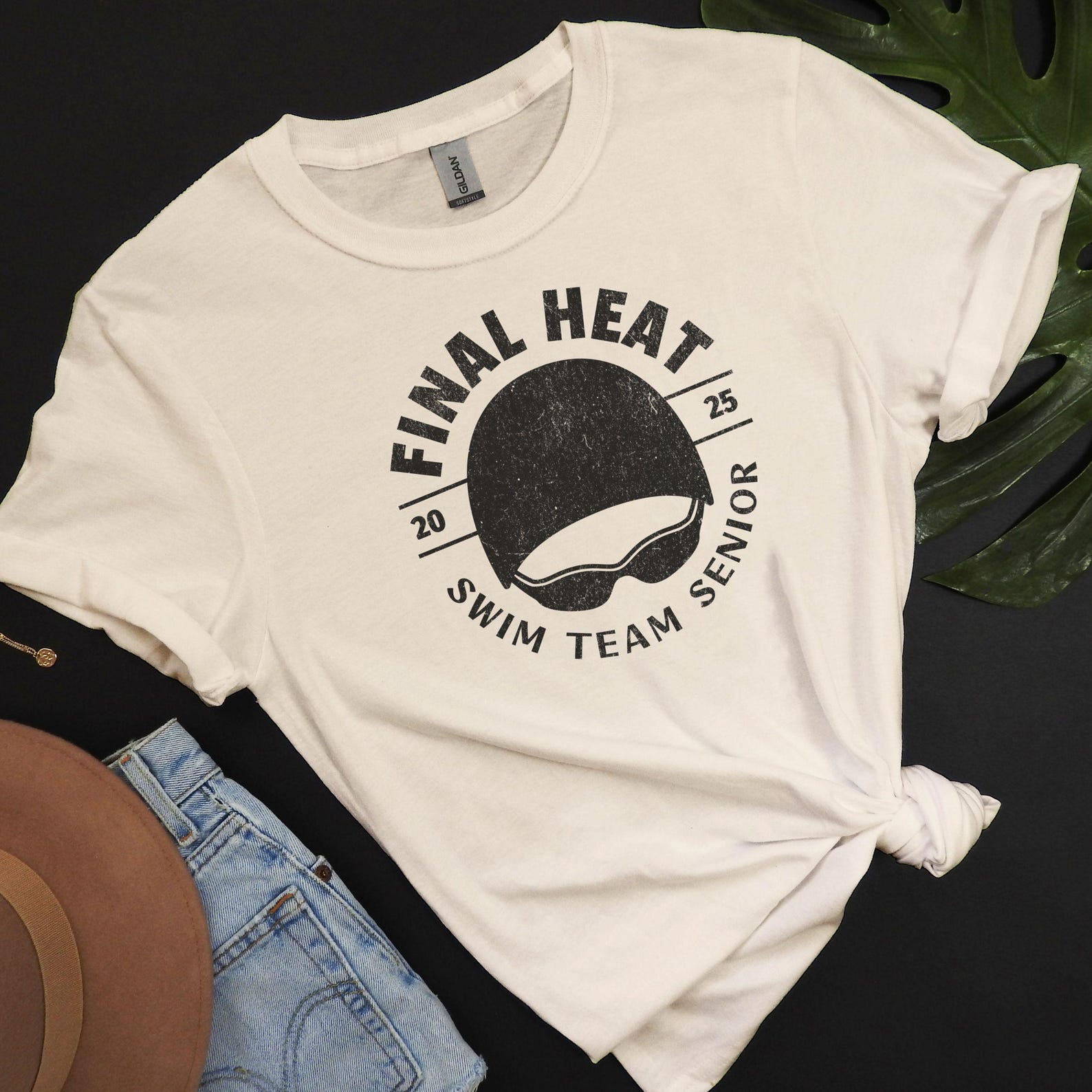 Swim Senior Gift, the Final Heat, Distressed, Class of 2025, Senior ...