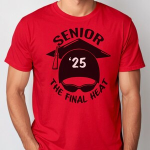 Swim Senior Gift, the Final Heat, Class of 2025, Graduation Swim Cap ...