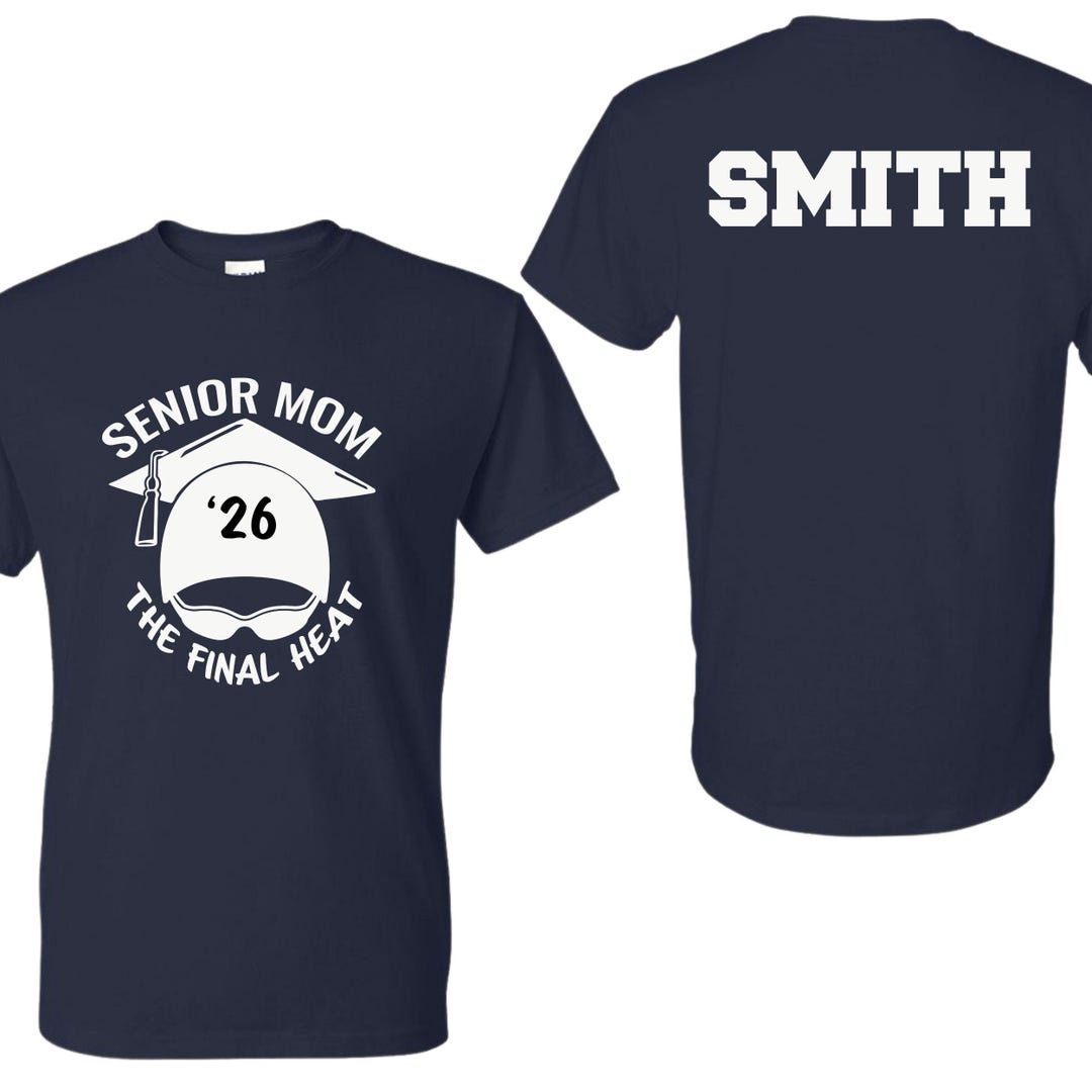 Personalized Swim Mom Senior Shirt 2026, the Final Heat, Graduation ...